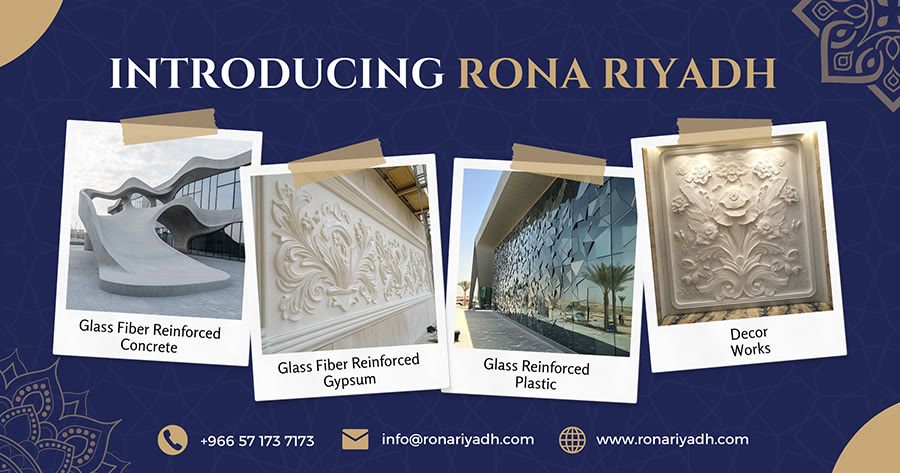 The Role of GRC, GRG, and GRP in Modern Construction and Architecture - RONA